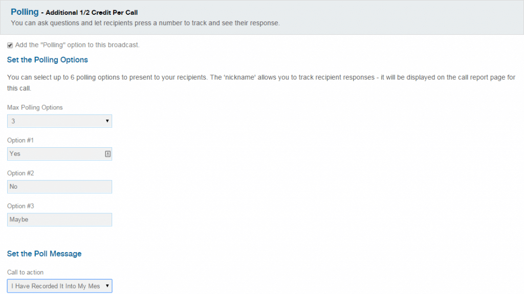 Easy Telephone Polling Service - DialMyCalls