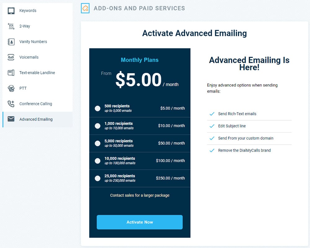 Mass Email Service | Bulk Email Automation Software | DialMyCalls