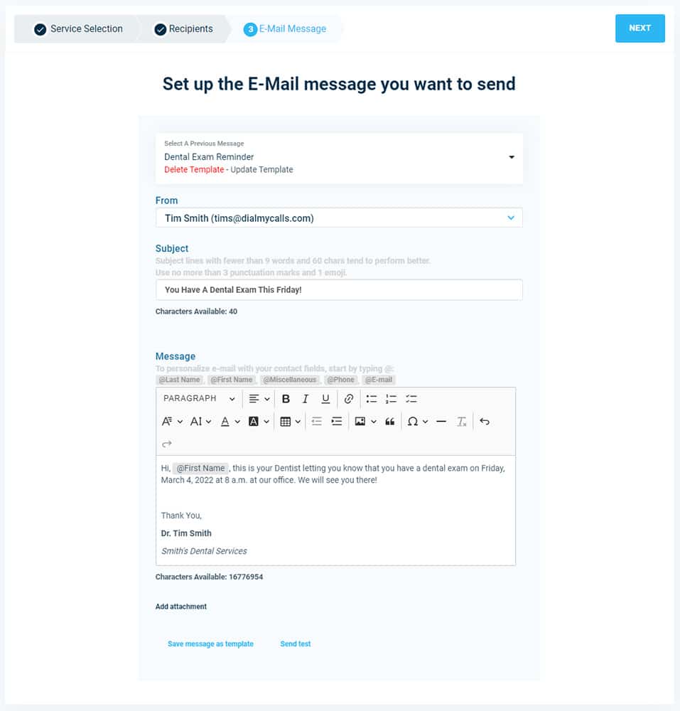 Mass Email Service | Bulk Email Automation Software | DialMyCalls