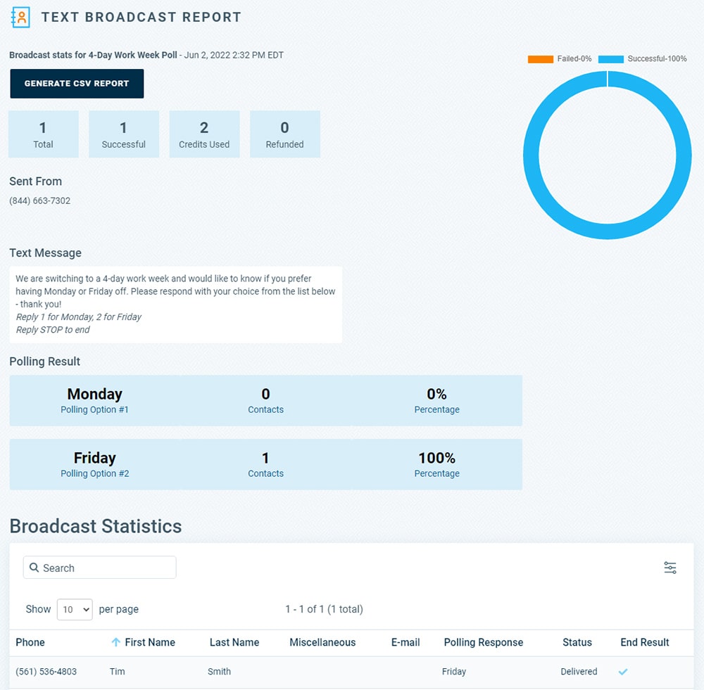 Text Message Polling Software | Text Message Survey and Voting Tool