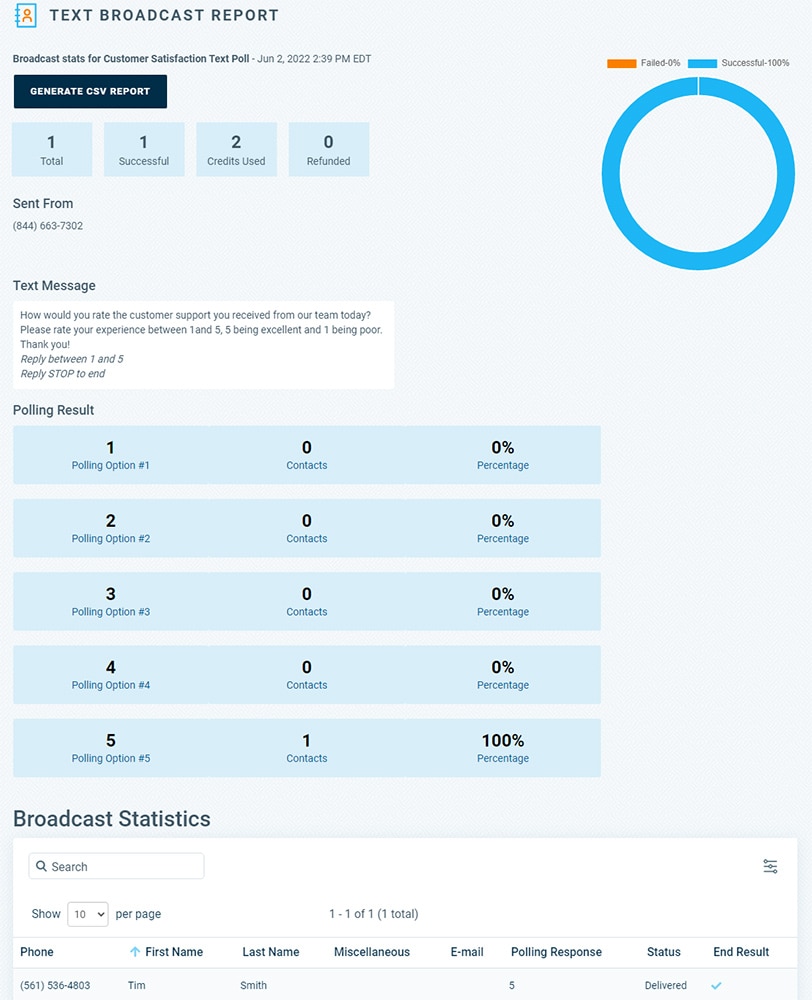 Text Message Polling Software | Text Message Survey and Voting Tool